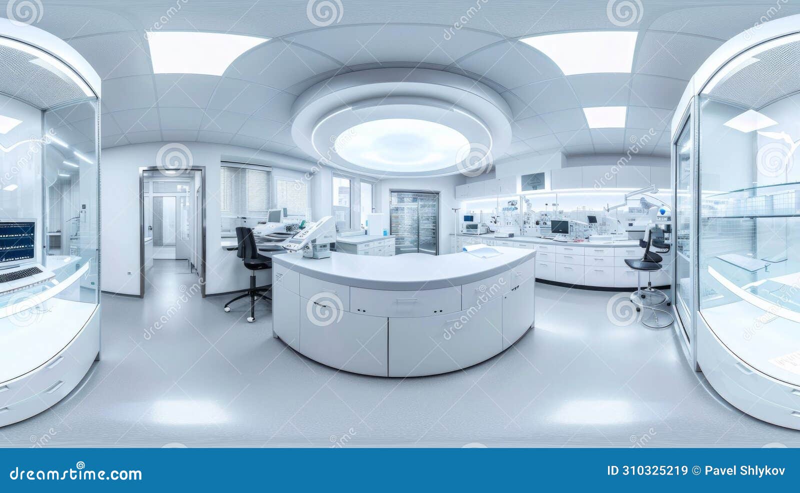 Interior of Operating Room in Modern Clinic 360 Stock Image - Image of ...