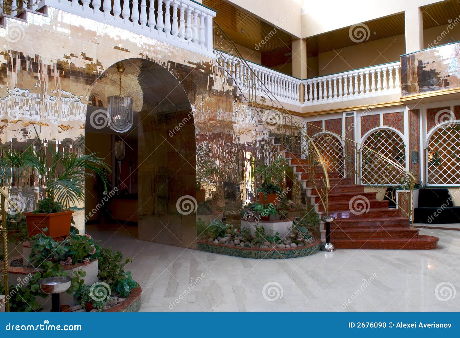 Interior in orient style stock photo. Image of mirrors - 2676090
