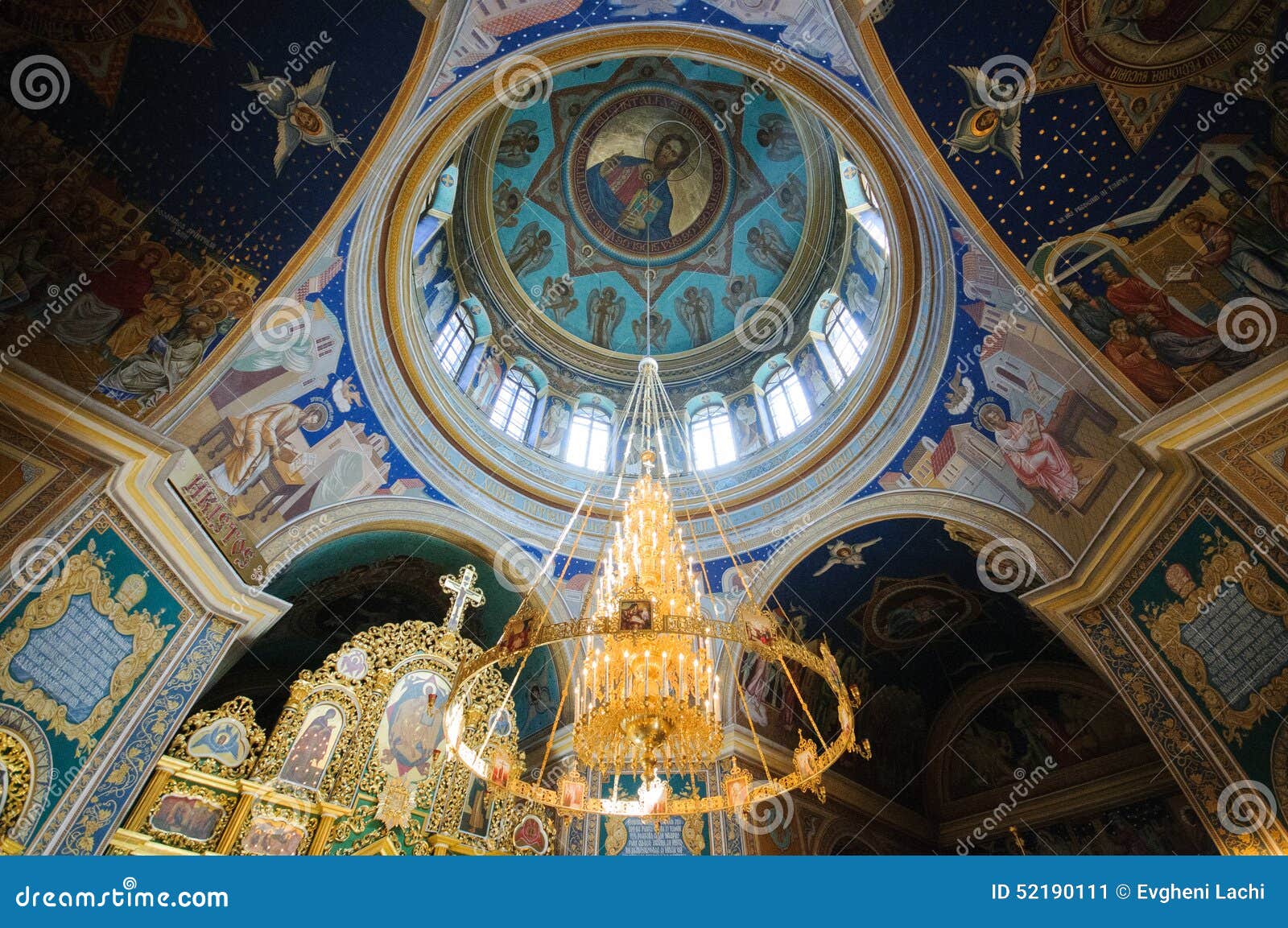 Interior of the Orthodox Church Editorial Photo - Image of design ...