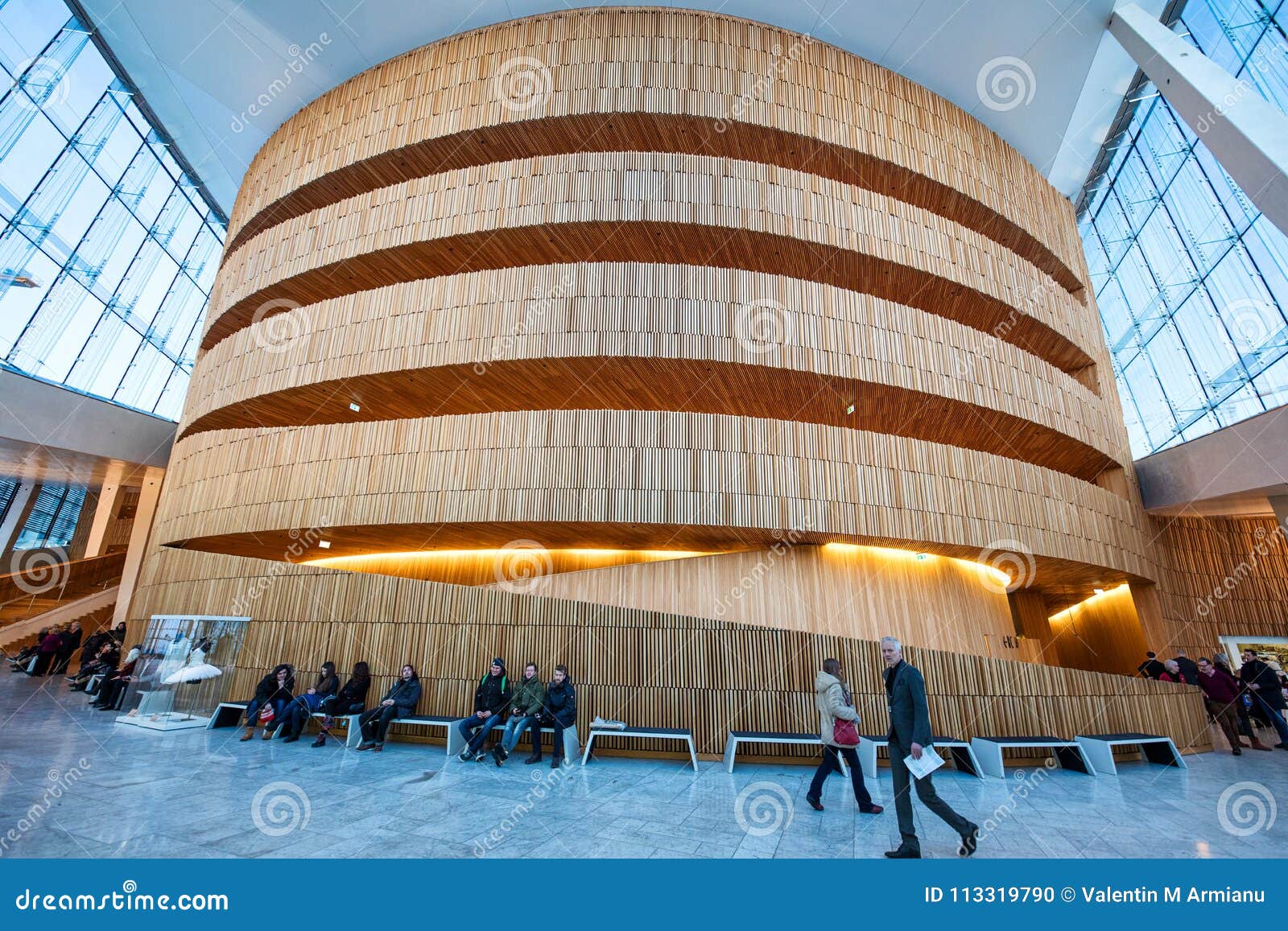 Modern Opera House Inside