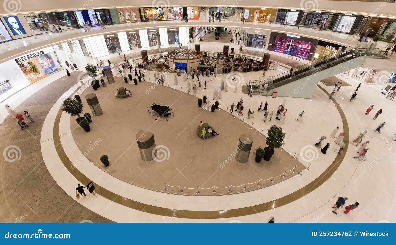 Interior of an Outlet Mall in Dubai Editorial Photography - Image of ...