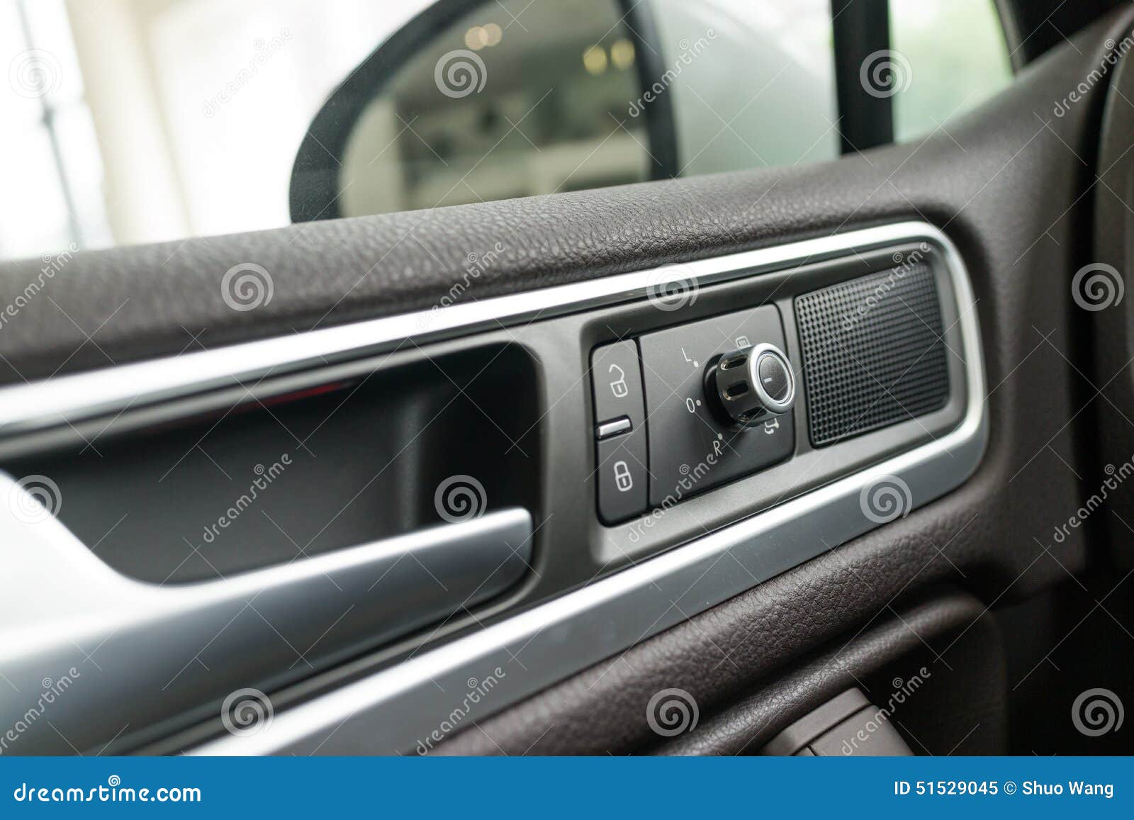Interior panel of car door stock image. Image of drive - 51529045