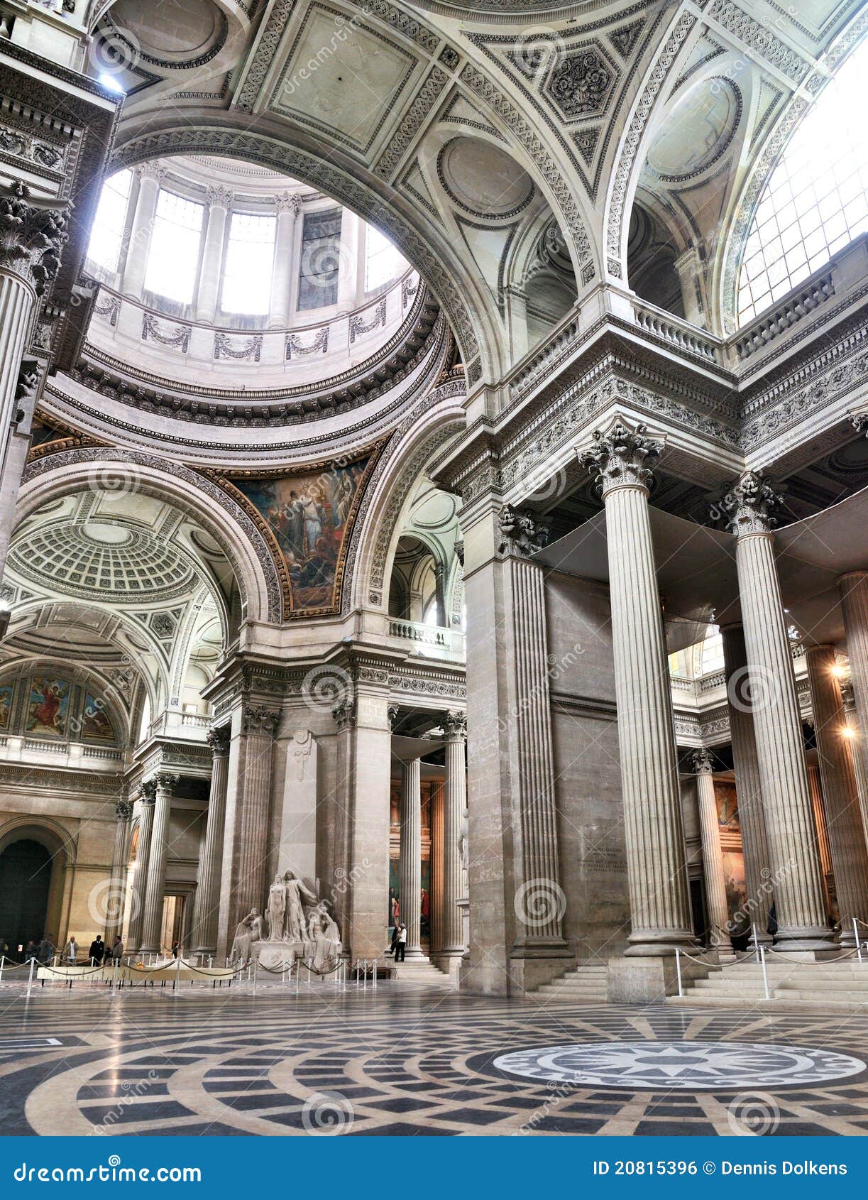 Interior Of The Pantheon, Paris Editorial Photo - Image: 20815396