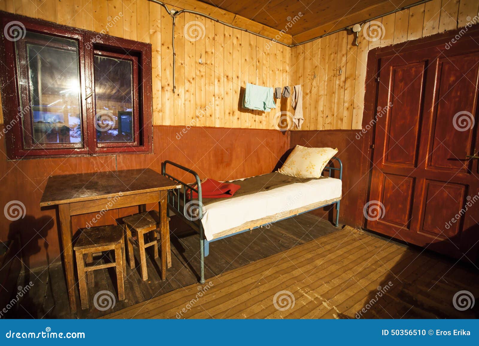 Interior of a poor house stock photo. Image of population - 50356510
