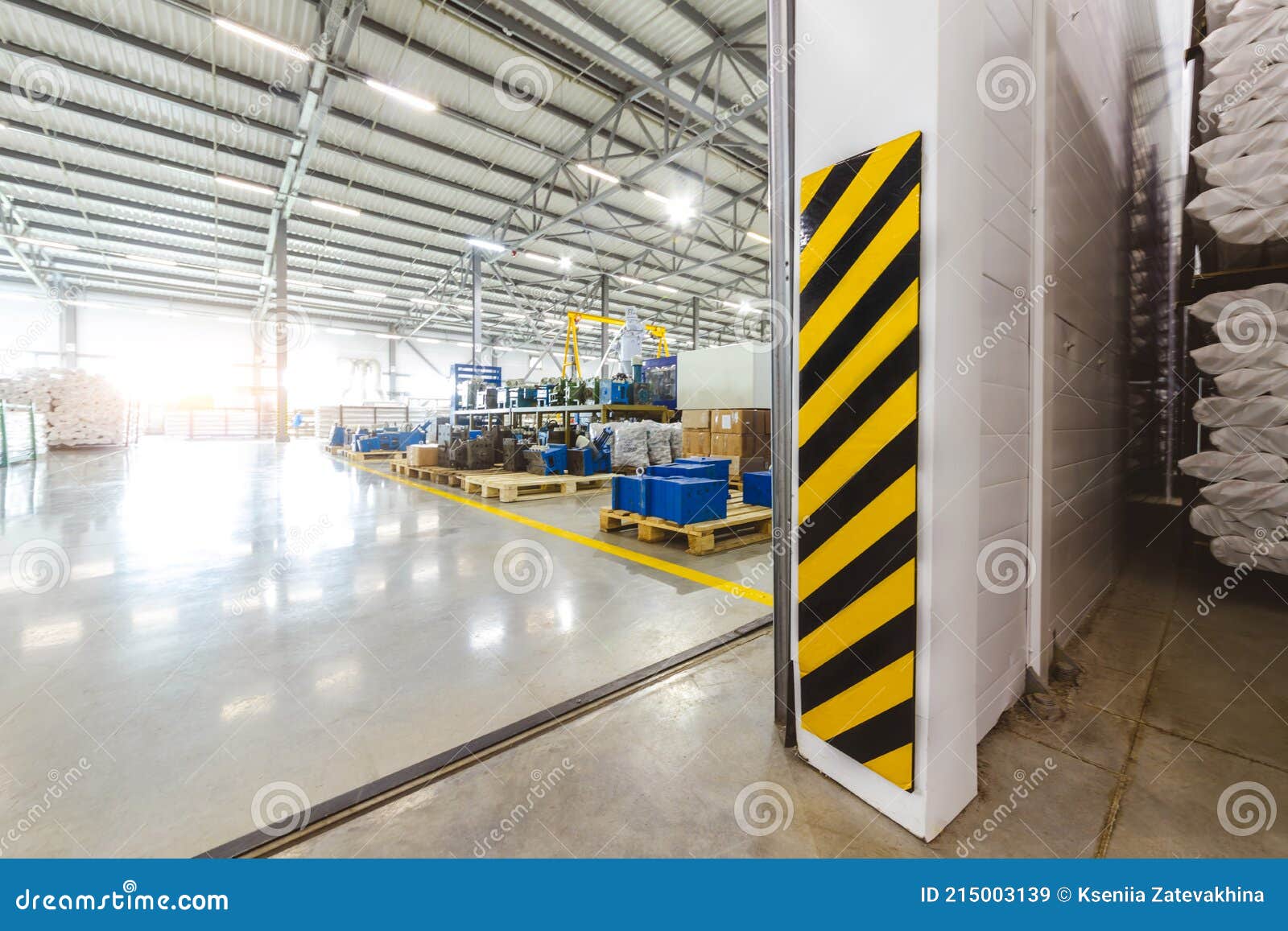 The Interior of the Production and Interdepartmental Premises Inside ...