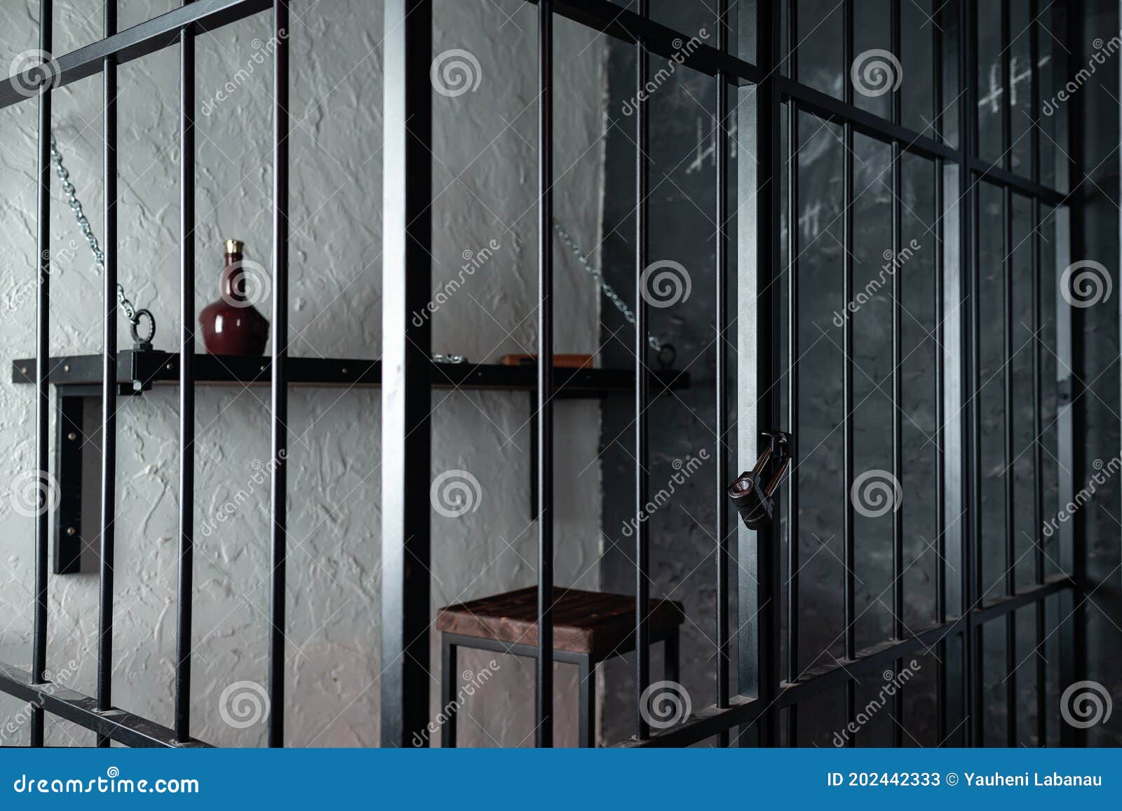 Interior of a Punishment Cell in a Prison Stock Image - Image of prison ...