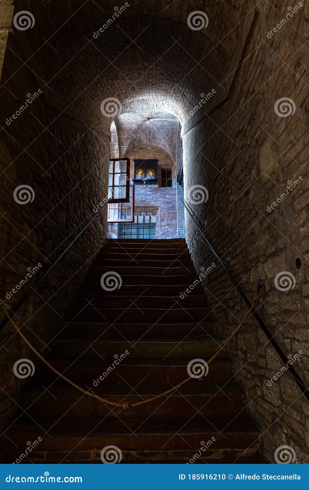 Interior of a Religious Convent Stock Photo - Image of cloister ...
