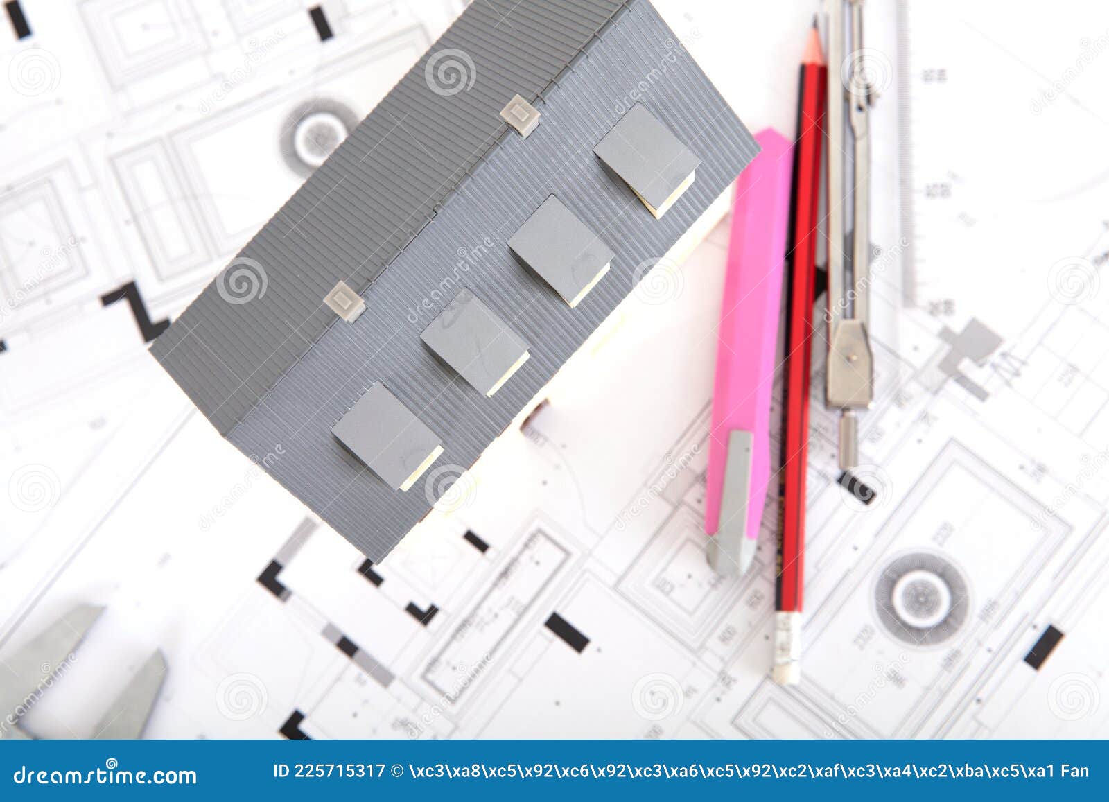 Interior Renderings and Small House Models and Related Tools Stock ...