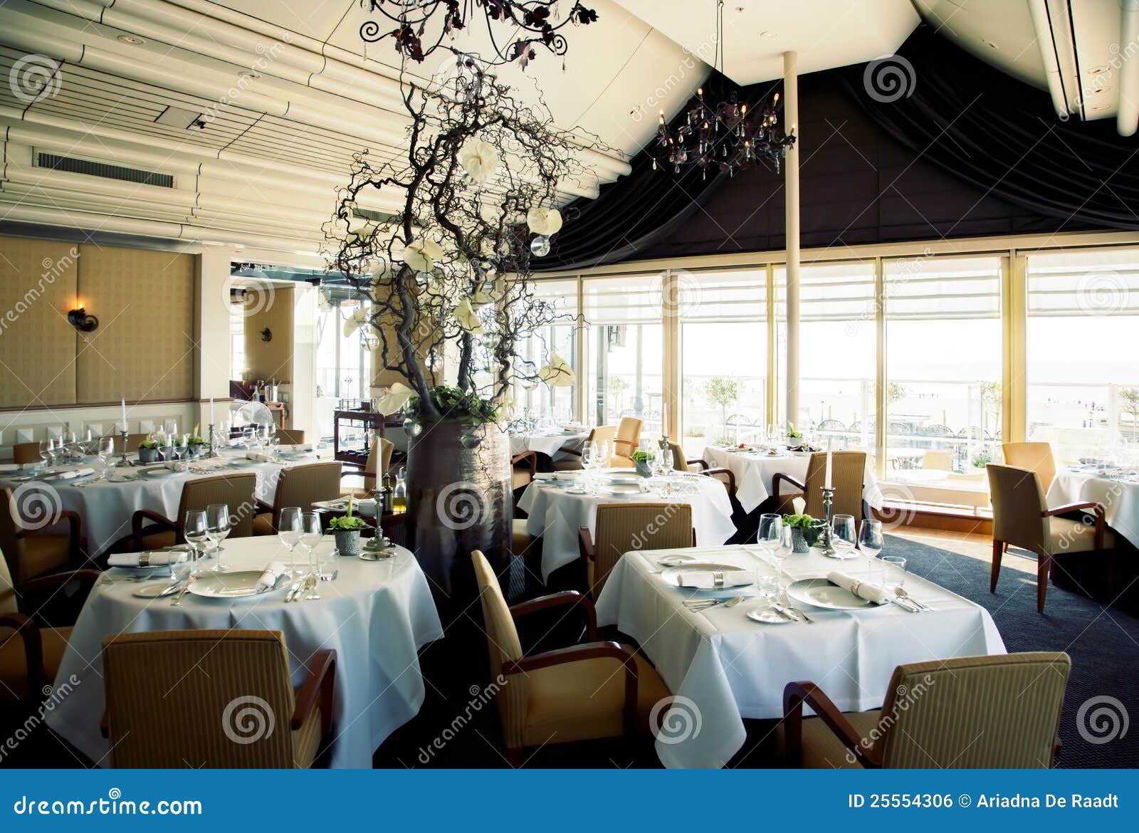 Interior of restaurant stock photo. Image of lifestyle - 25554306