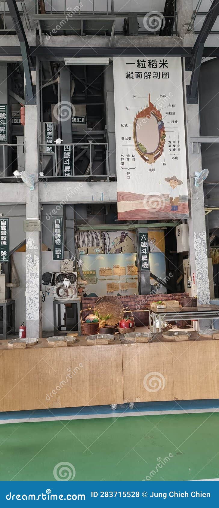 The Interior of the Rice Mill Stock Photo - Image of taiwan, interior ...