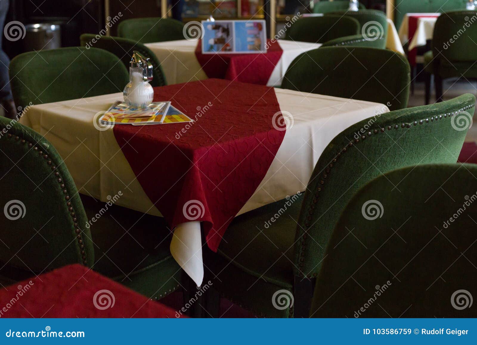 Interior of romantic cafe stock image. Image of table - 103586759