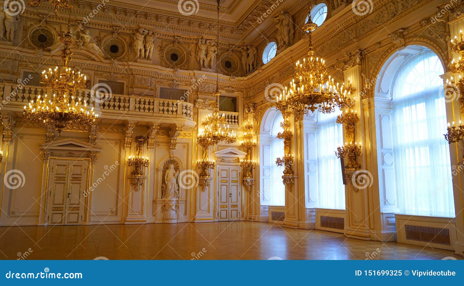 Interior of the Royal Hall in Prague Castle in Prague Editorial Image ...