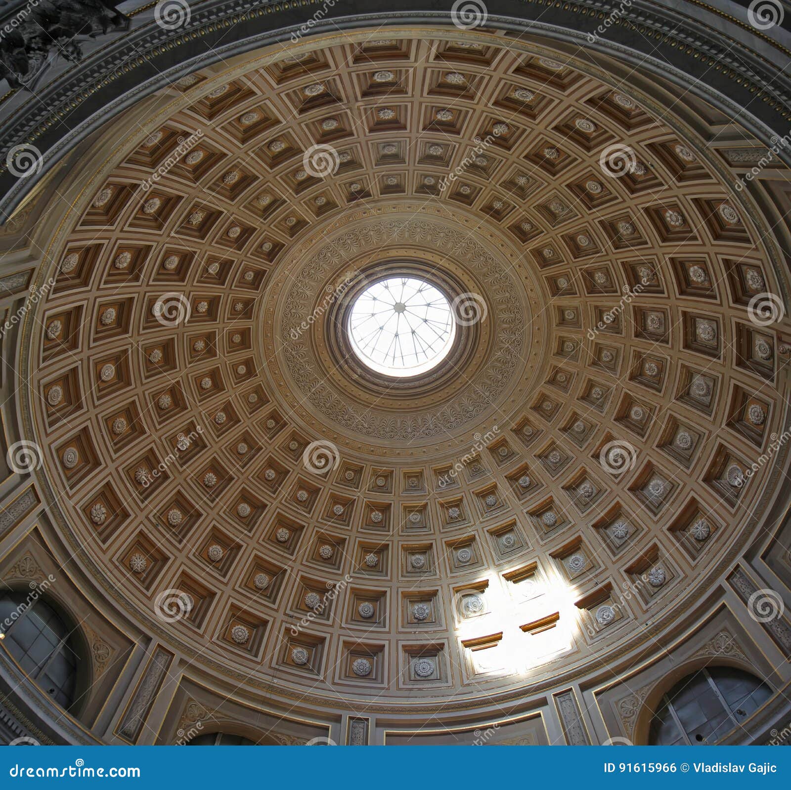 Interior of the Saint Peter Basilica in Vatican. Editorial Photo ...