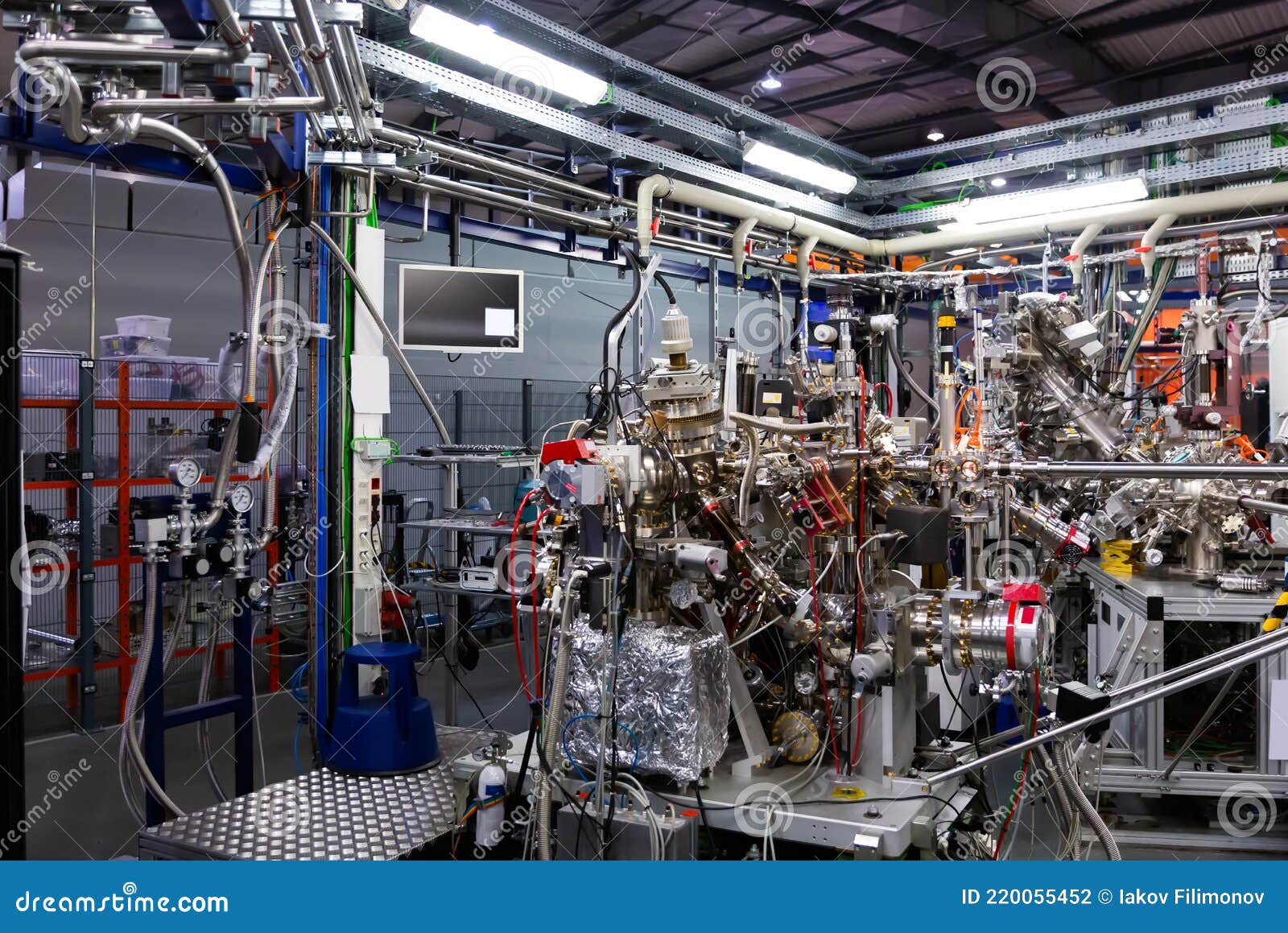 Interior of Scientific Experimental Laboratory Stock Photo - Image of ...