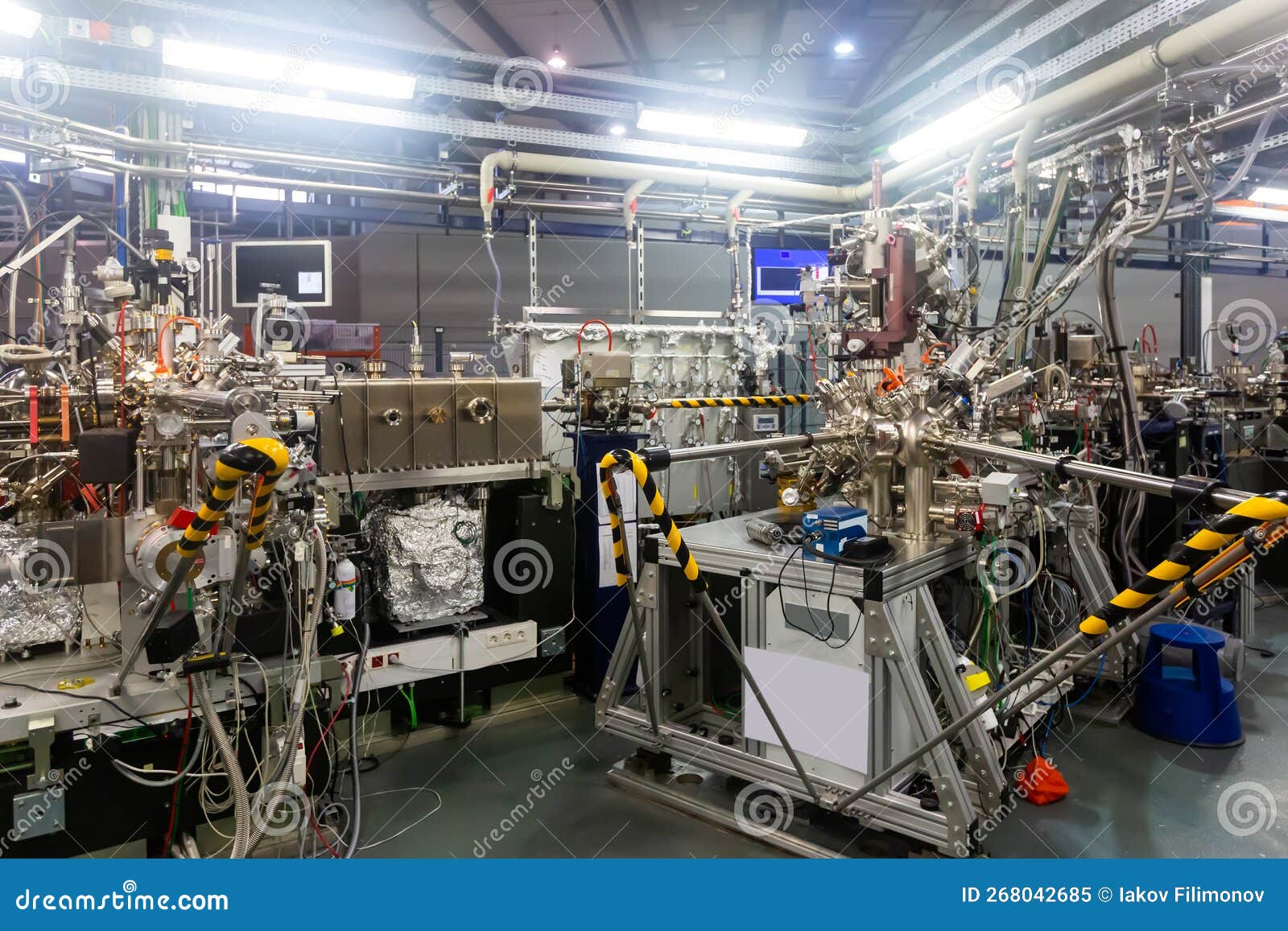 Interior of Scientific Experimental Laboratory Stock Image - Image of ...