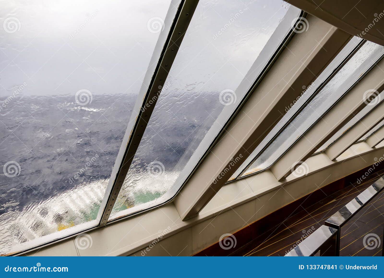 Interior Seating of a Modern Sea Ferry Boat Stock Image - Image of ...