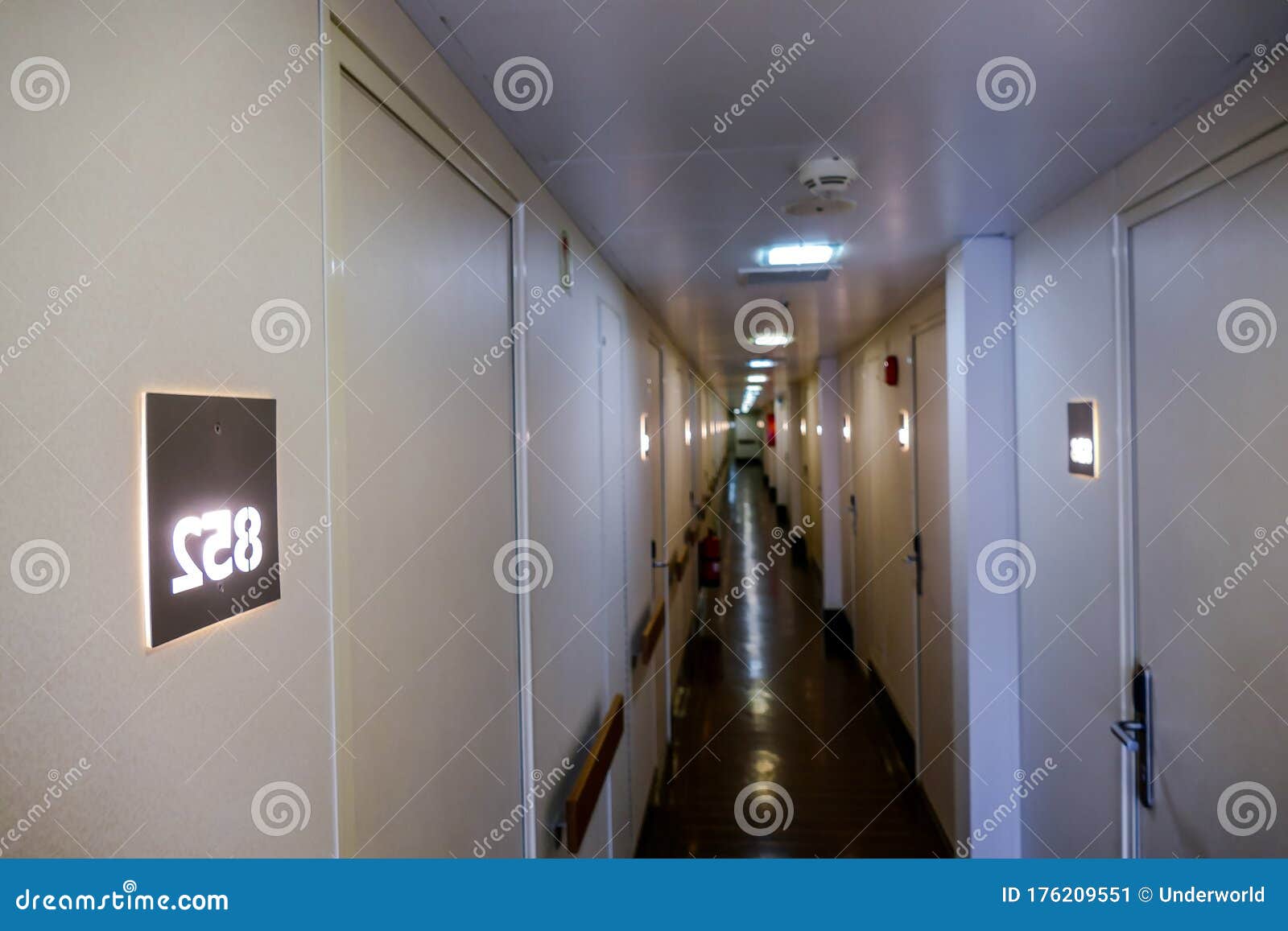 Interior Seating of a Modern Sea Ferry Boat Stock Image - Image of ...