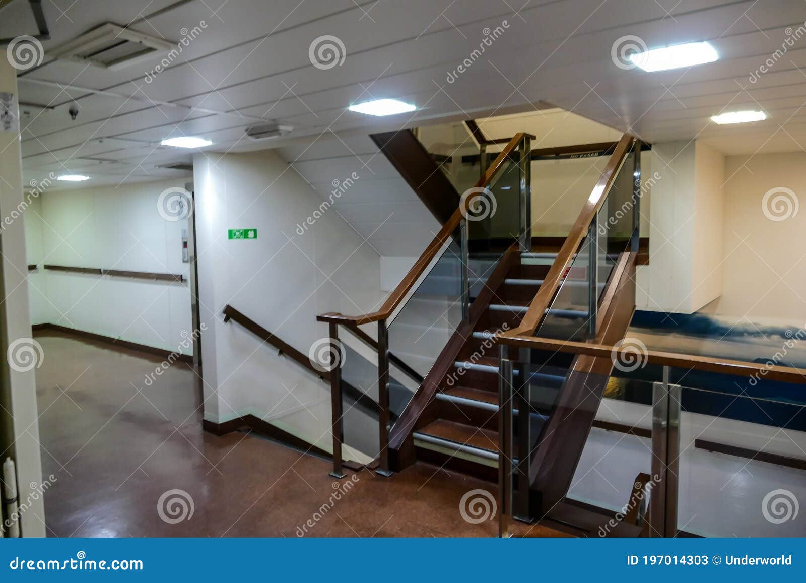 Interior Seating of a Modern Sea Ferry Boat Stock Image - Image of ...