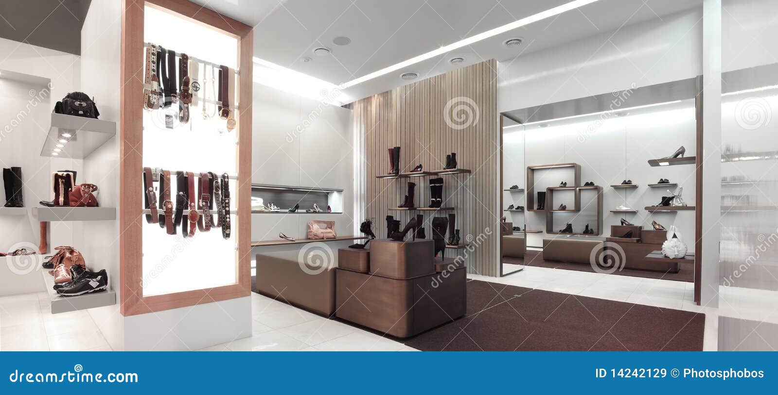 Interior of a shop stock image. Image of sales, shopping - 14242129