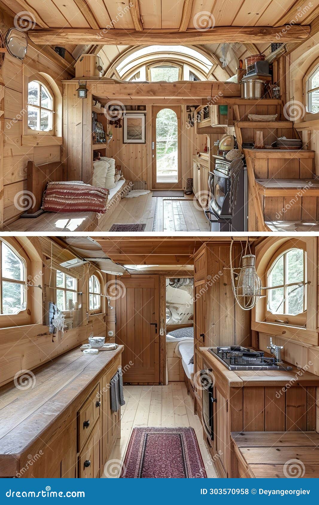 Interior Shots of Cleverly Designed and Space-efficient Tiny Homes ...