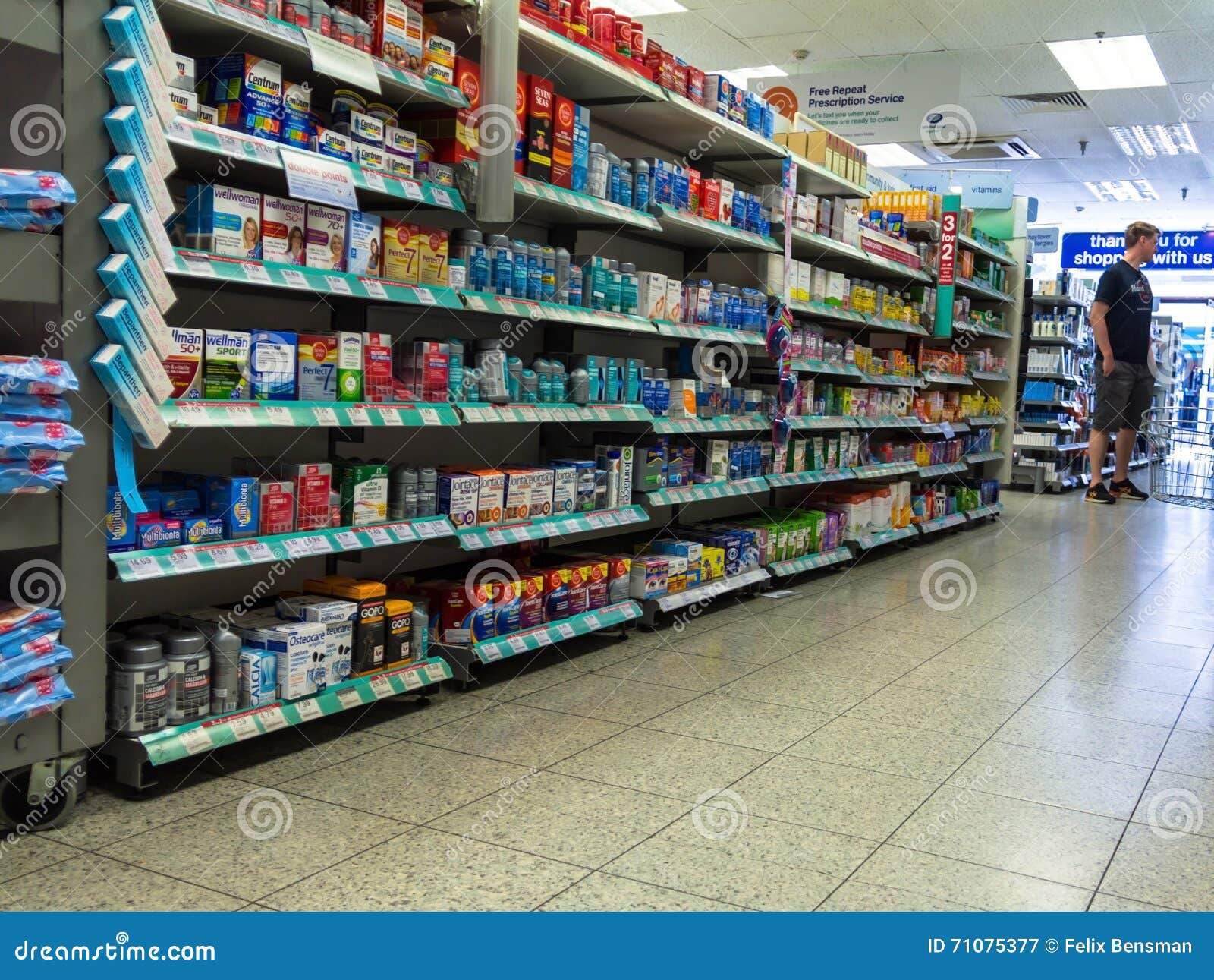 Interior of Small Store on Baker Street. London. UK Editorial ...