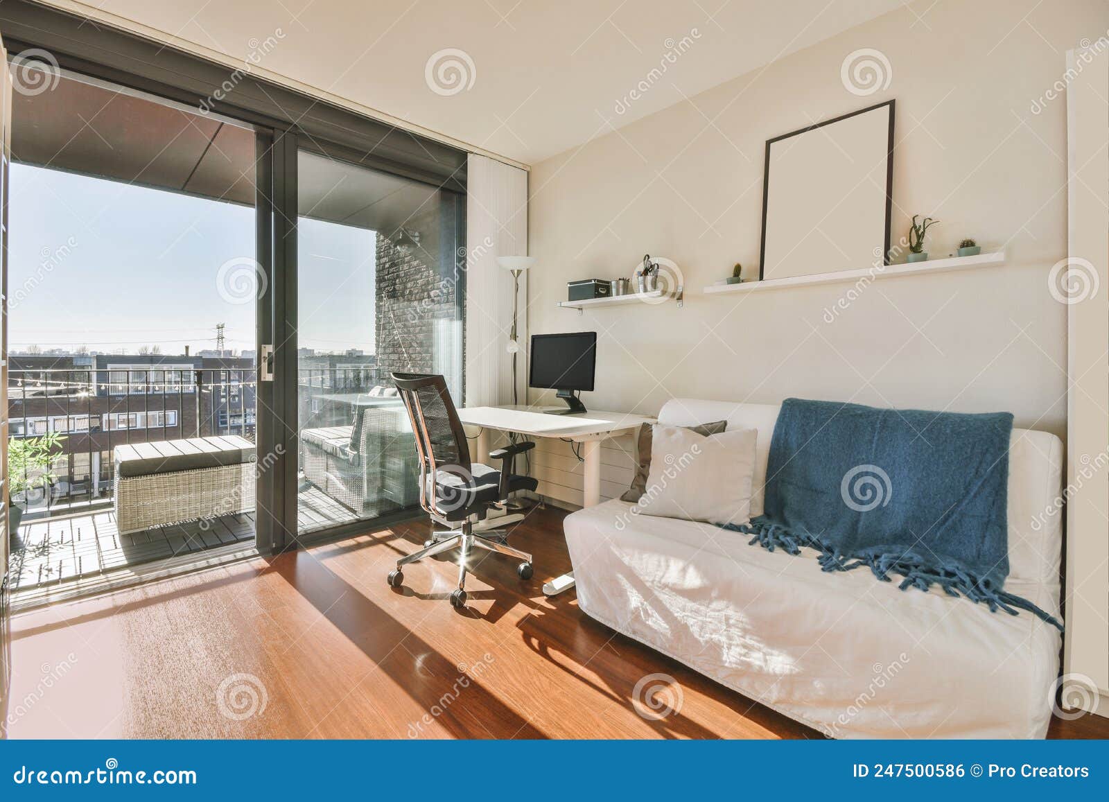 Interior of a Spacious Room Stock Photo - Image of spacious, decor ...