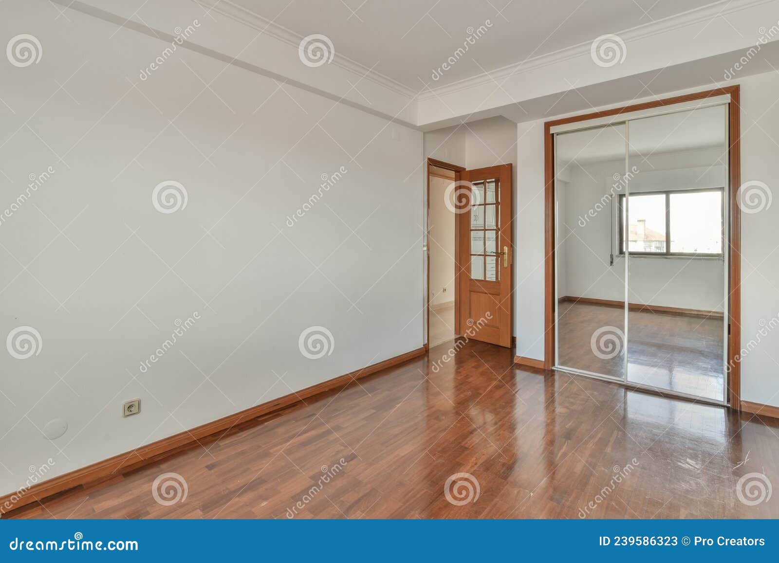 Spacious room design stock image. Image of fashionable - 239586323