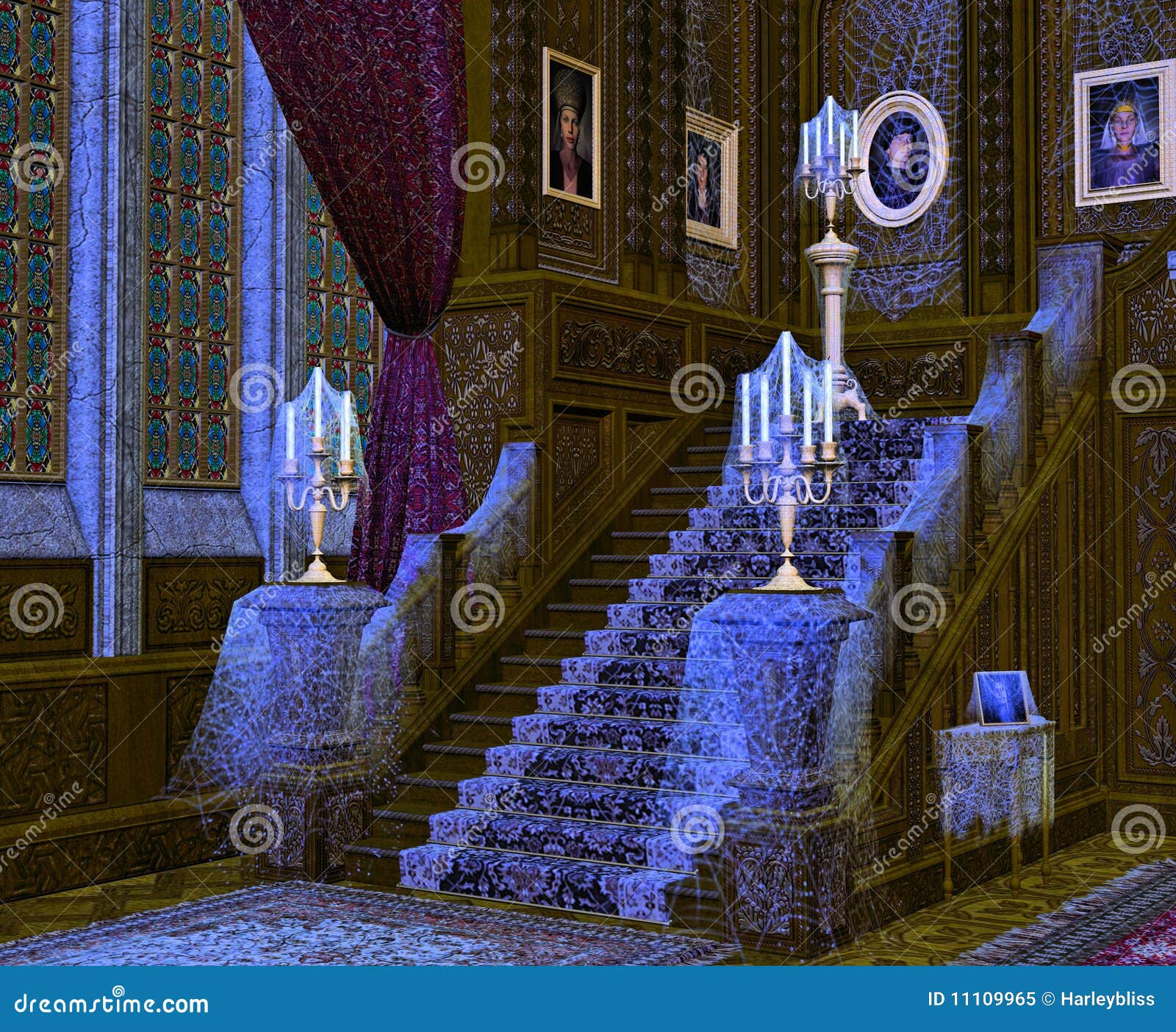 Haunted Mansion Interior