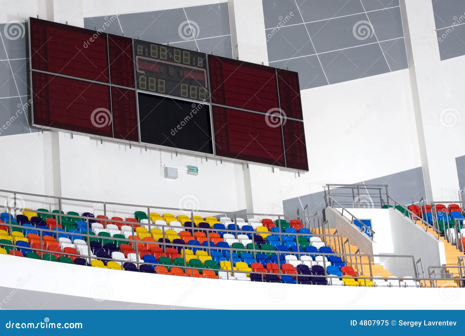 Interior Of Stadium Picture. Image: 4807975
