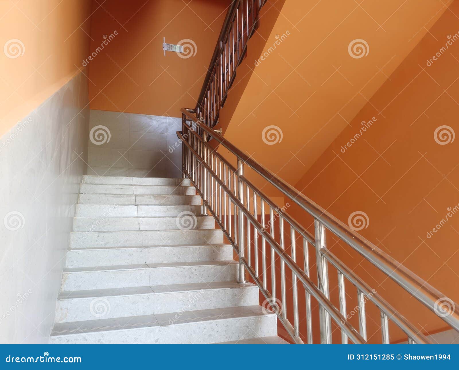 Interior Stairs stock image. Image of interior, floor - 312151285