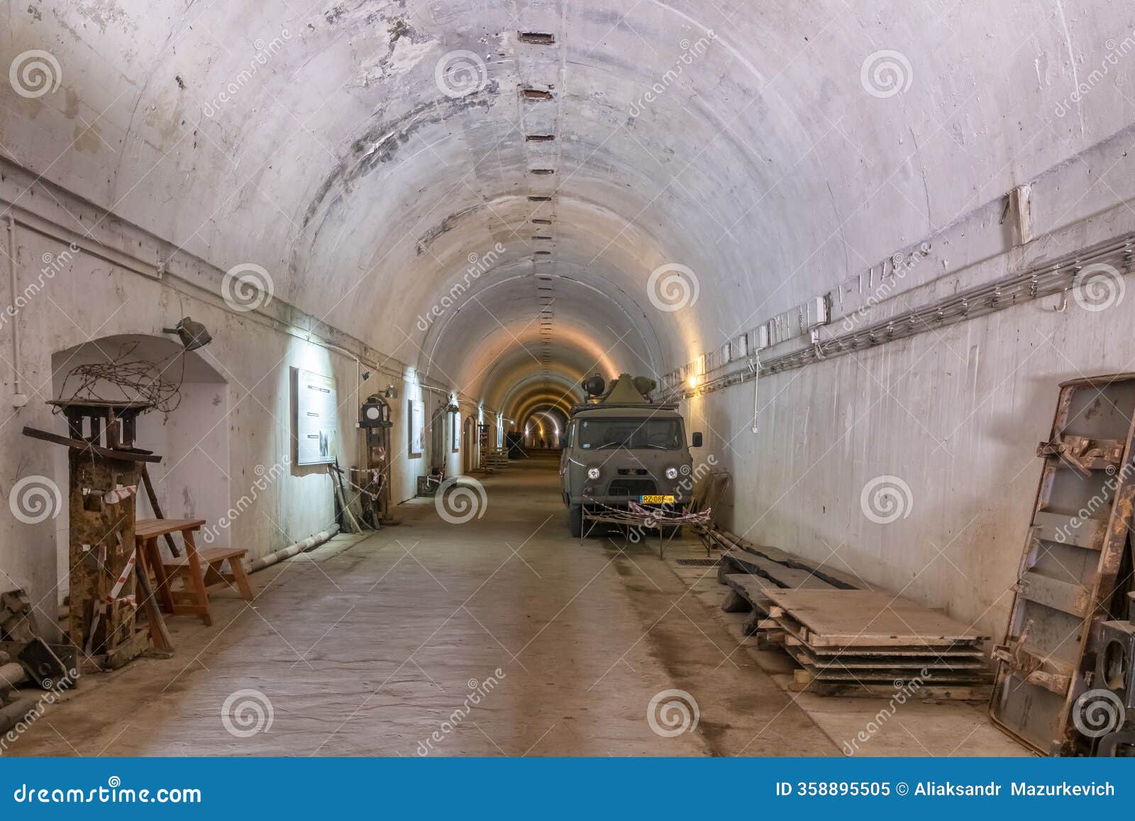 Interior of the the Stepina Train Bunker for Hitler Own Command Train ...