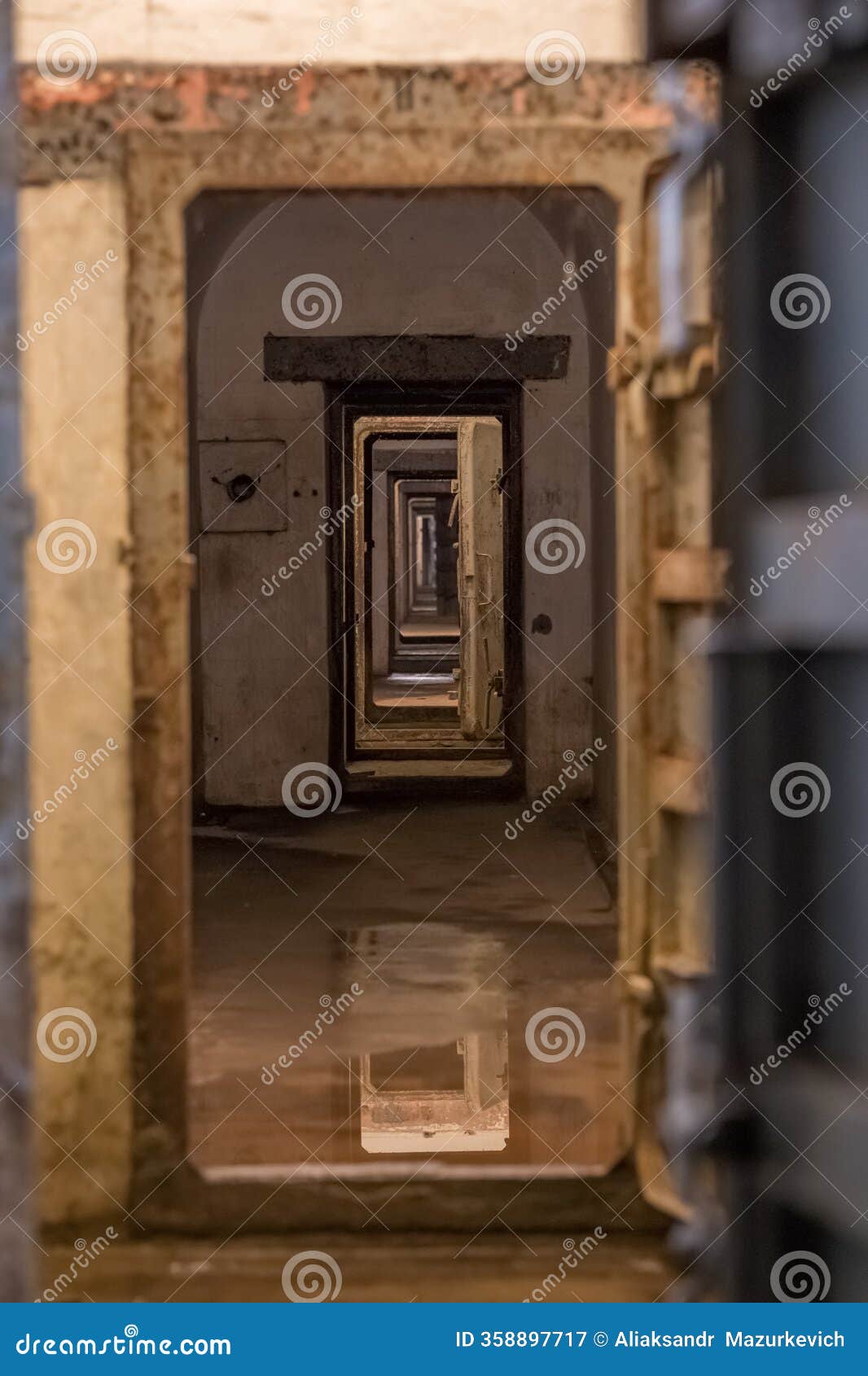 Interior of the the Stepina Train Bunker for Hitler Own Command Train ...