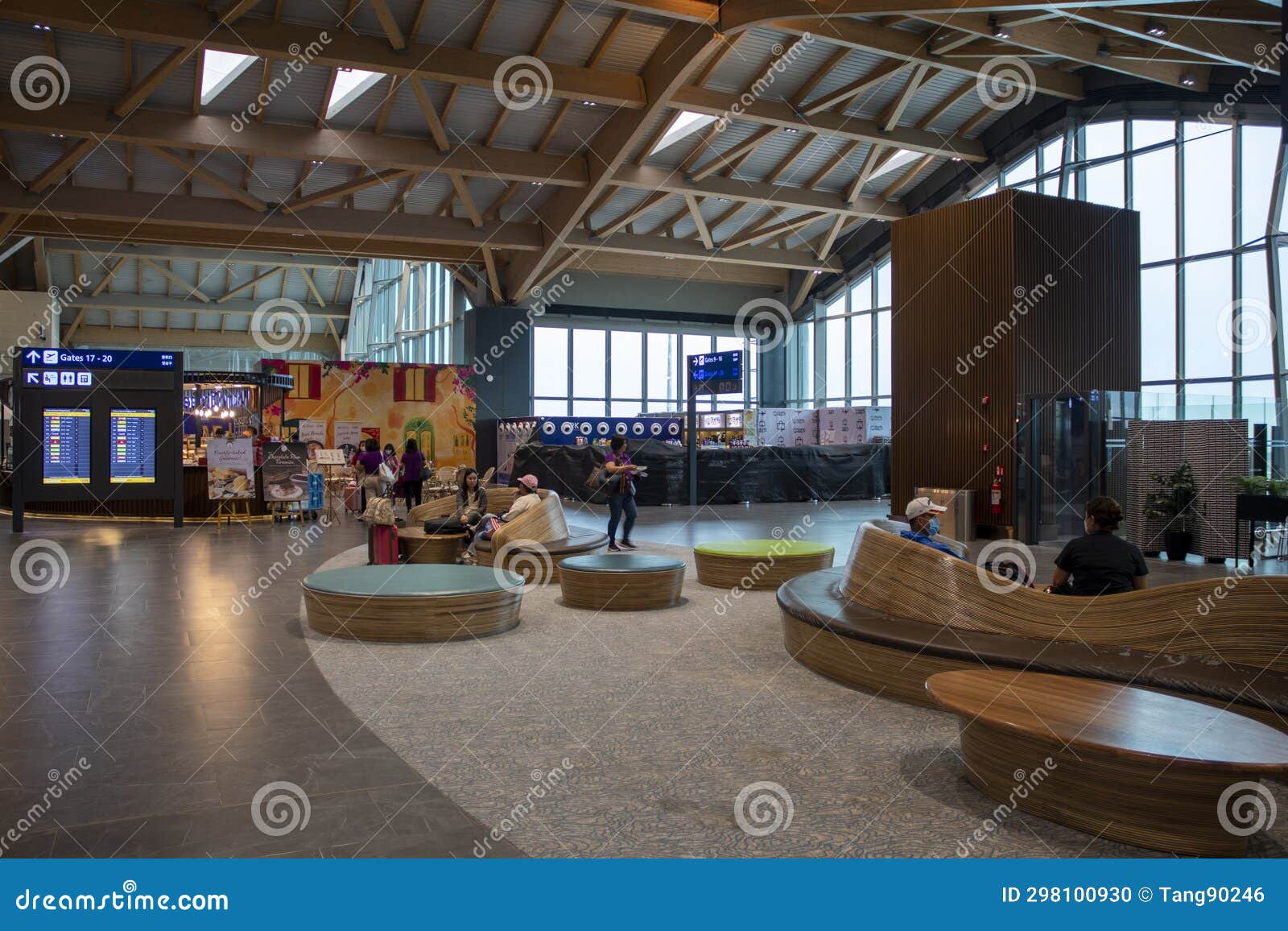 Interior Structure of Clark International Airport in Clark, Philippines ...