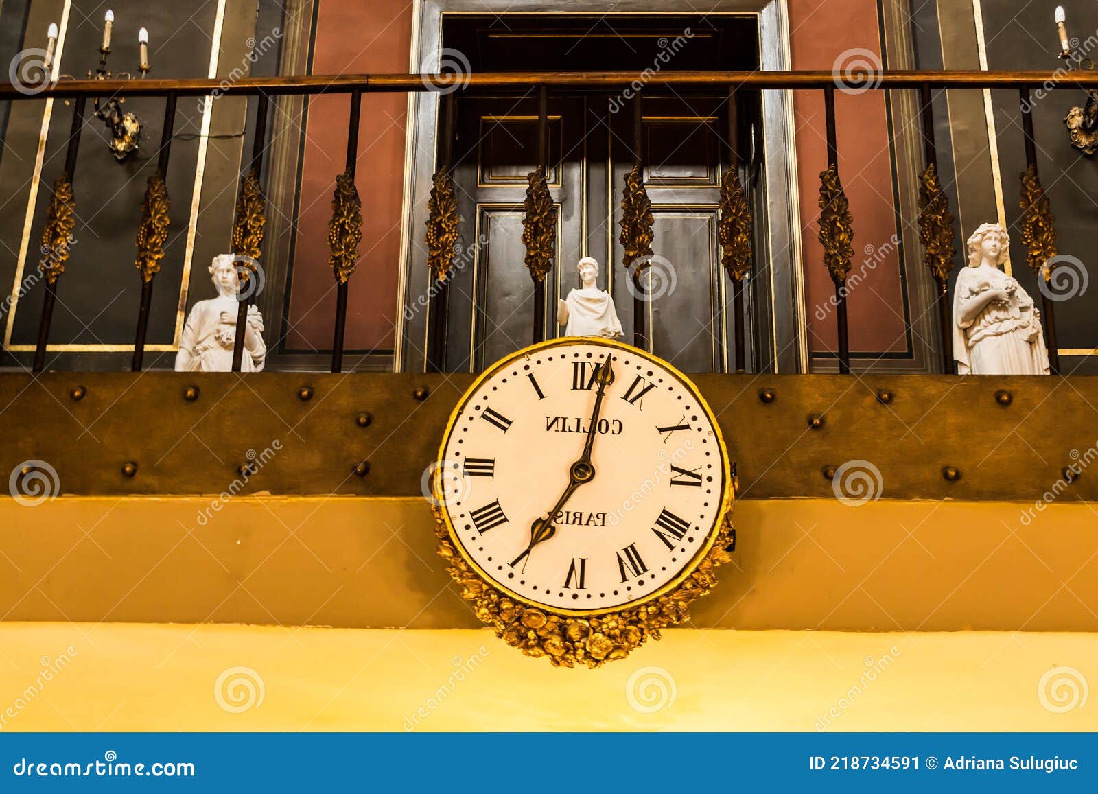 Interior of the Sutu Palace, Bucharest Museum Editorial Photo - Image ...