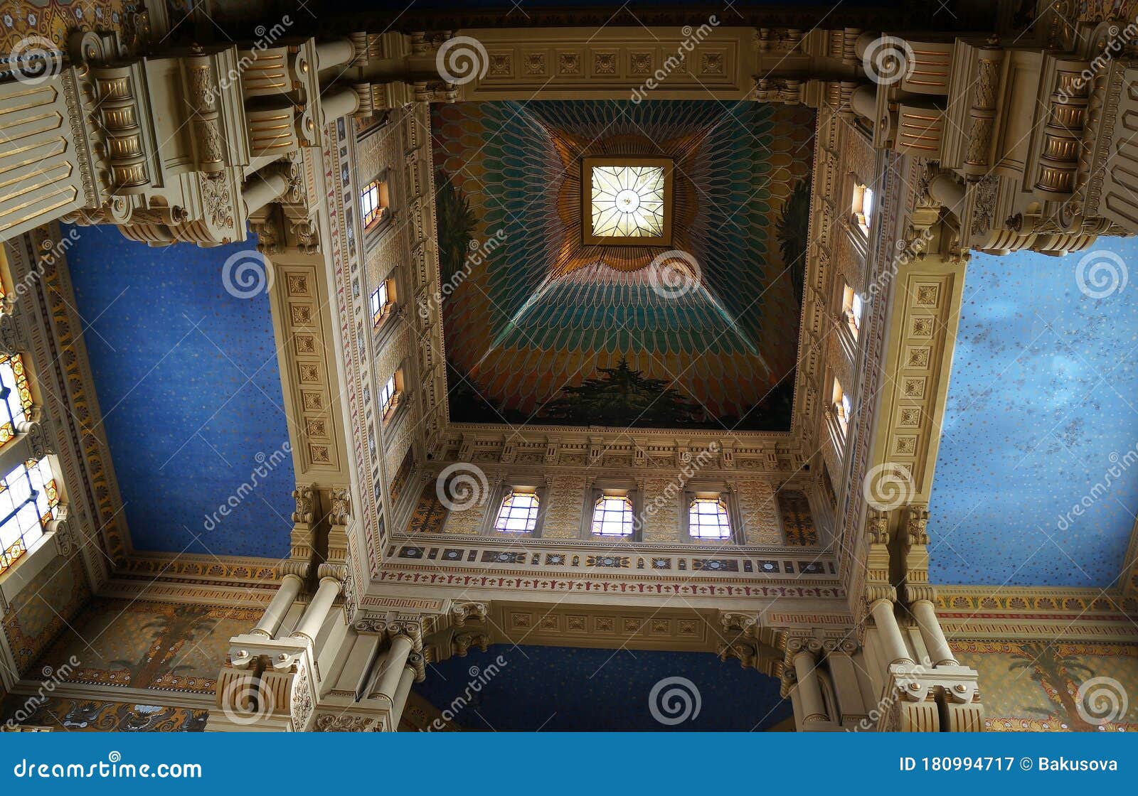 Interior of the Synagogue in Rome Editorial Photography - Image of ...