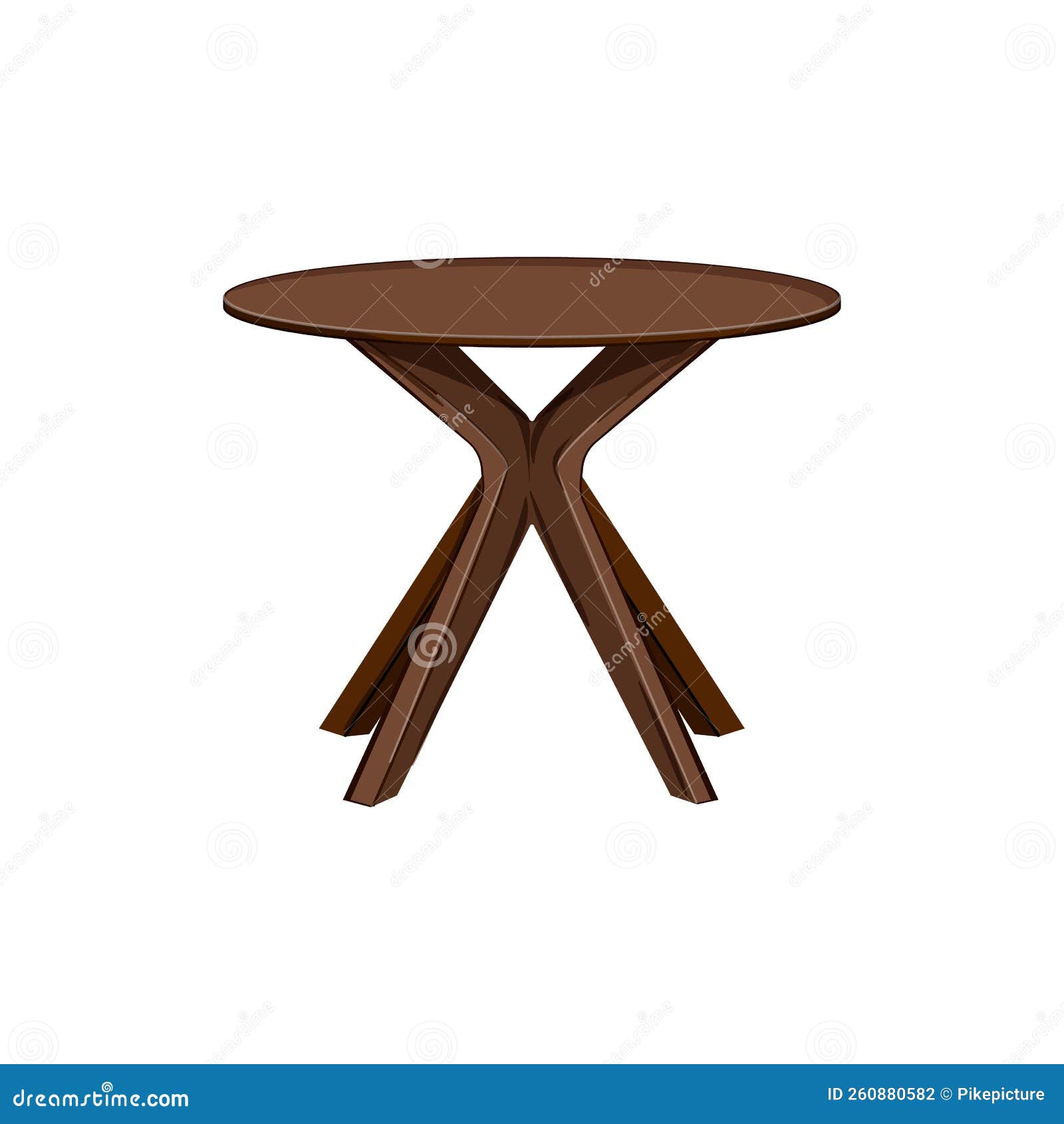 Interior Table Dining Cartoon Vector Illustration Stock Illustration ...