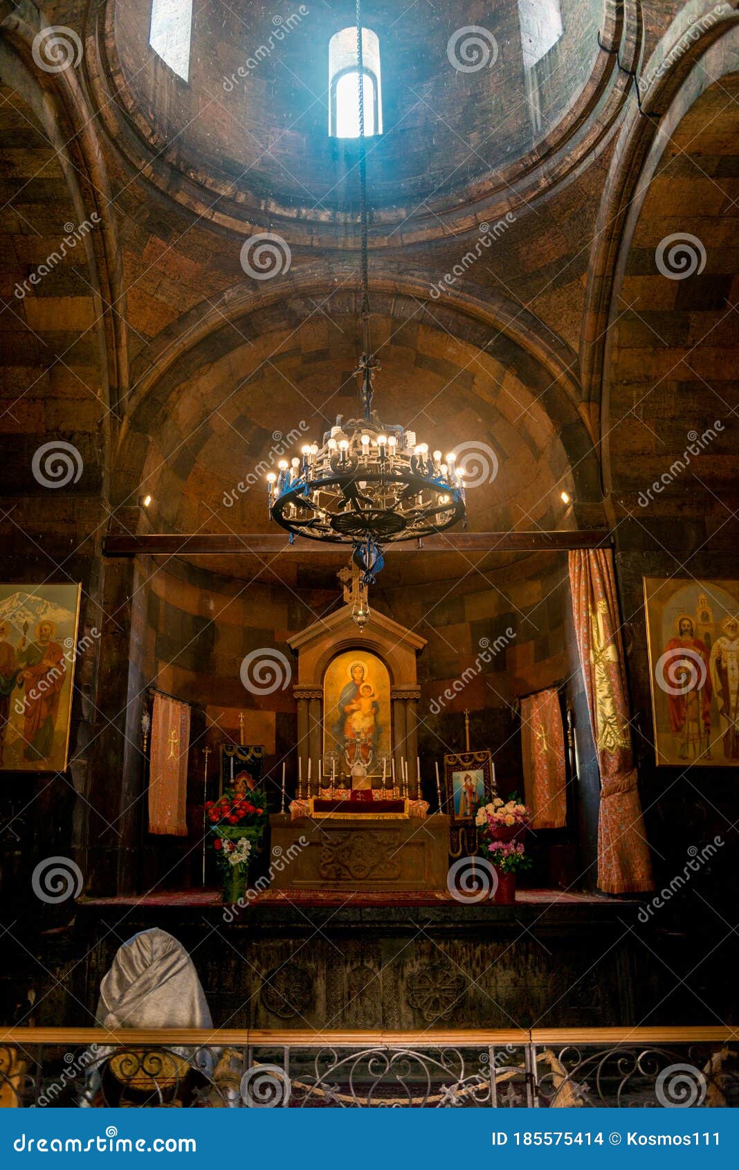The Interior of the Temple of the Monastery Khor Virap, View of the ...