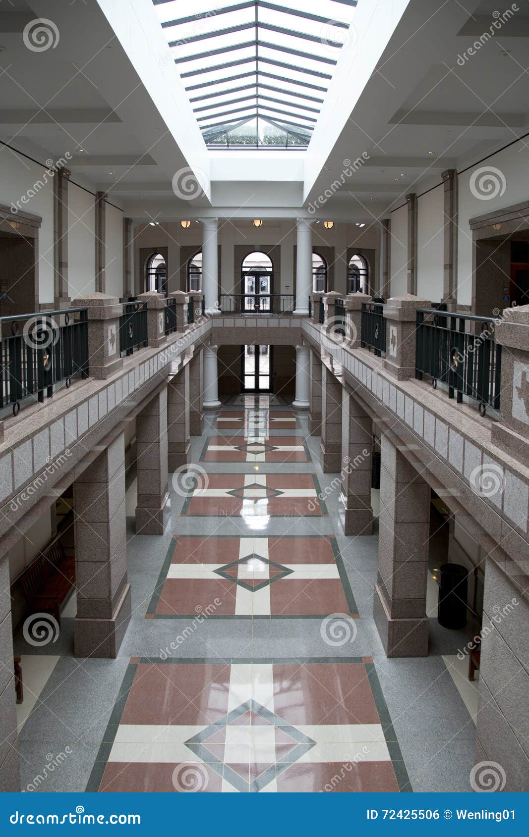 Interior of Texas State Capital Stock Photo - Image of work, landmarks ...