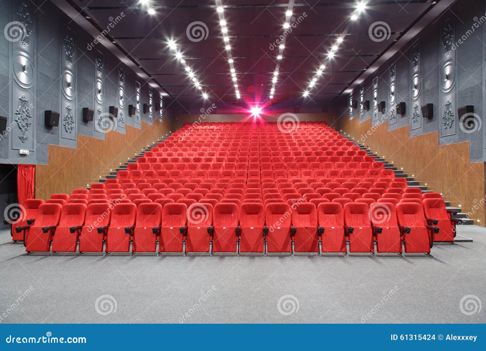 The Interior Of The Theater Backstage, Utility Rooms, Corridor Stock ...