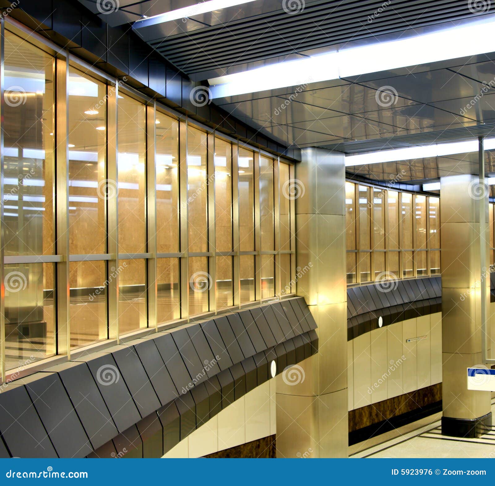 Interior of trade center stock photo. Image of perspective - 5923976