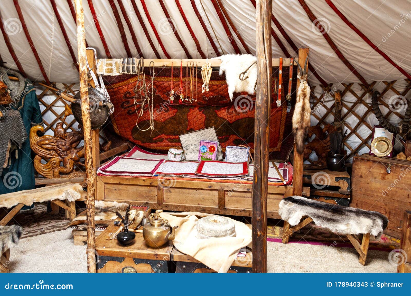 Ancient Mongolian Gers