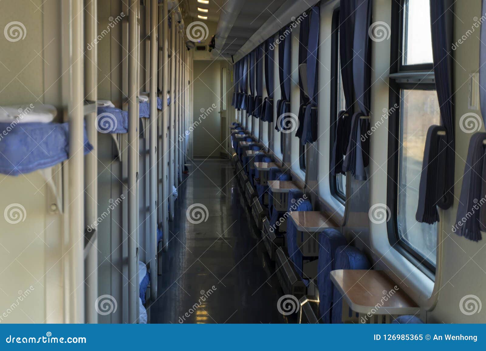Interior of a train car stock image. Image of business - 126985365
