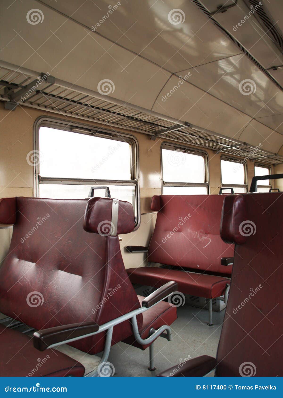 Interior of train carriage stock photo. Image of inside - 8117400