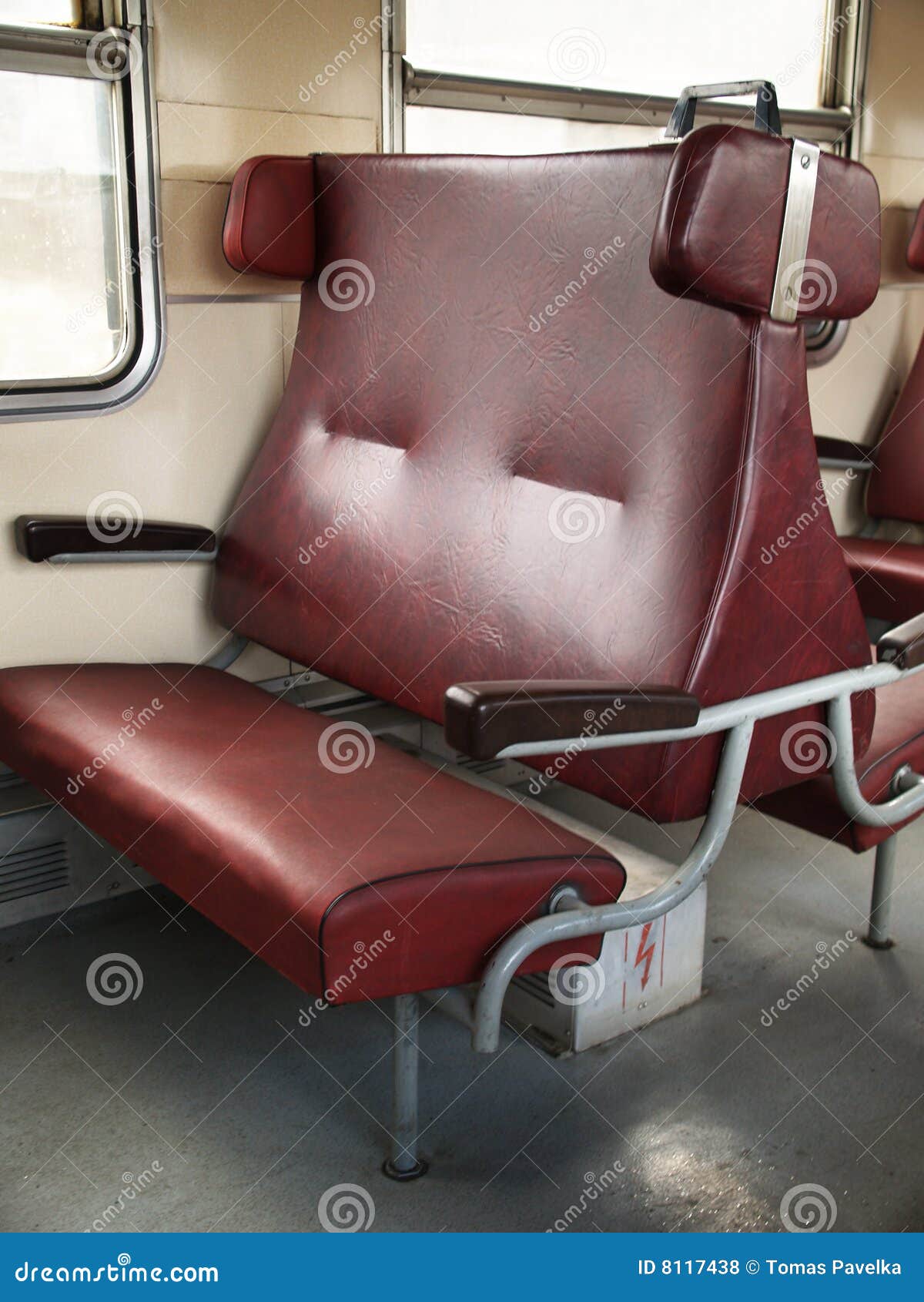 Interior of train carriage stock photo. Image of inside - 8117438