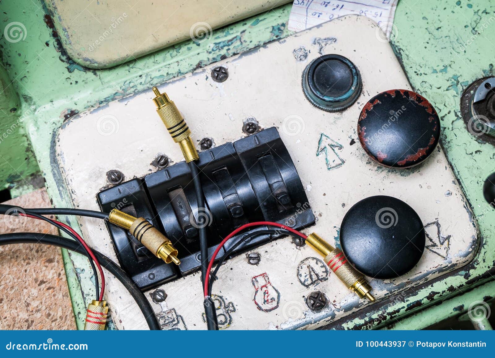 Interior of a Train Operator S Cab Stock Image - Image of rail, engine ...
