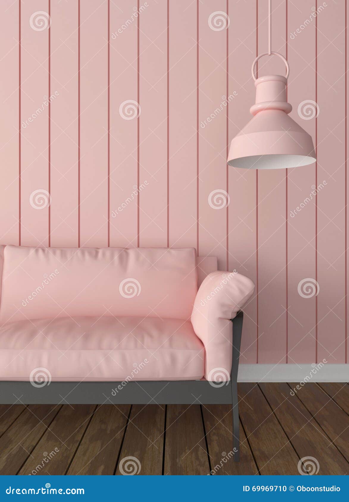 Interior Trends 3d Render Rose Quartz Stock Illustration - Illustration ...