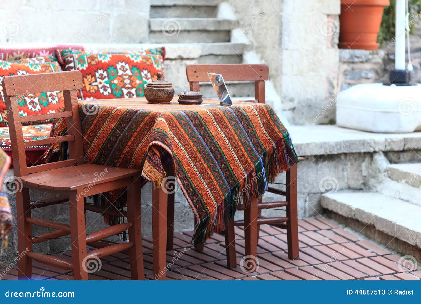 Interior of Turkish Restaurant Stock Image - Image of dining, oriental ...