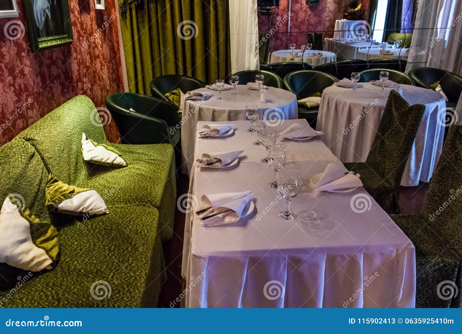 Interior of the Restaurant in Sochi Editorial Stock Photo - Image of ...