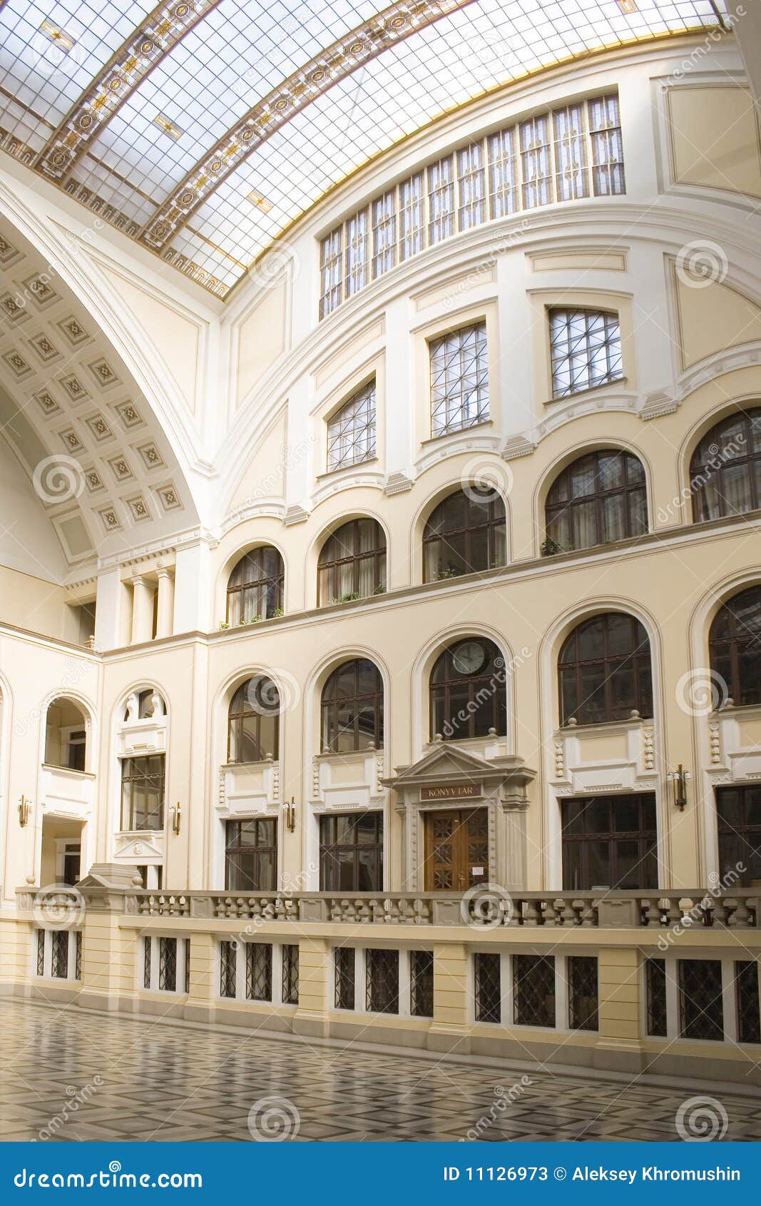 Interior of University stock image. Image of hall, clean - 11126973