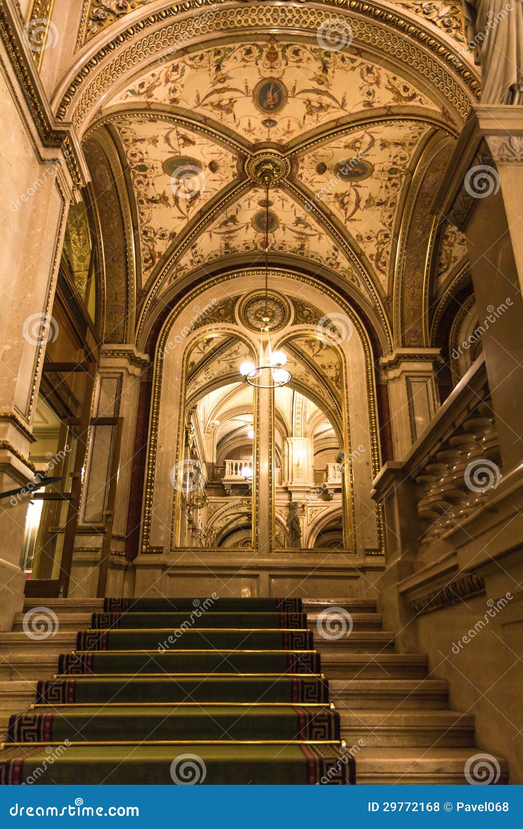 Vienna State Opera Interior Stock Photo - Image of building, famous ...